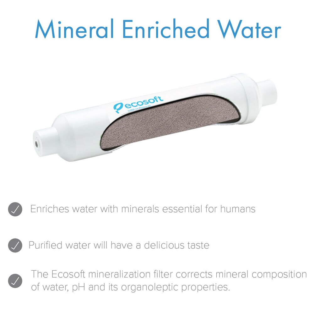 Ecosoft Mineralization Filter for Reverse Osmosis Filter