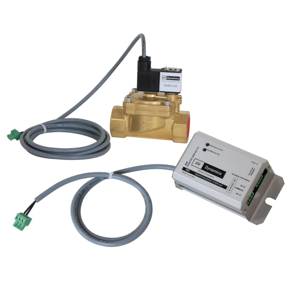 UV Dynamics 1" Solenoid Valve Kit (Valve & Remote Interface)